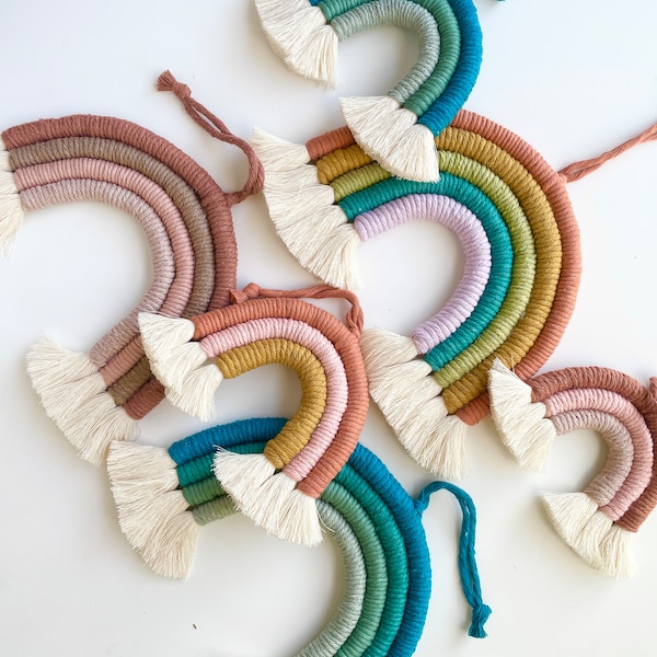 Macrame Rainbow - Etsy