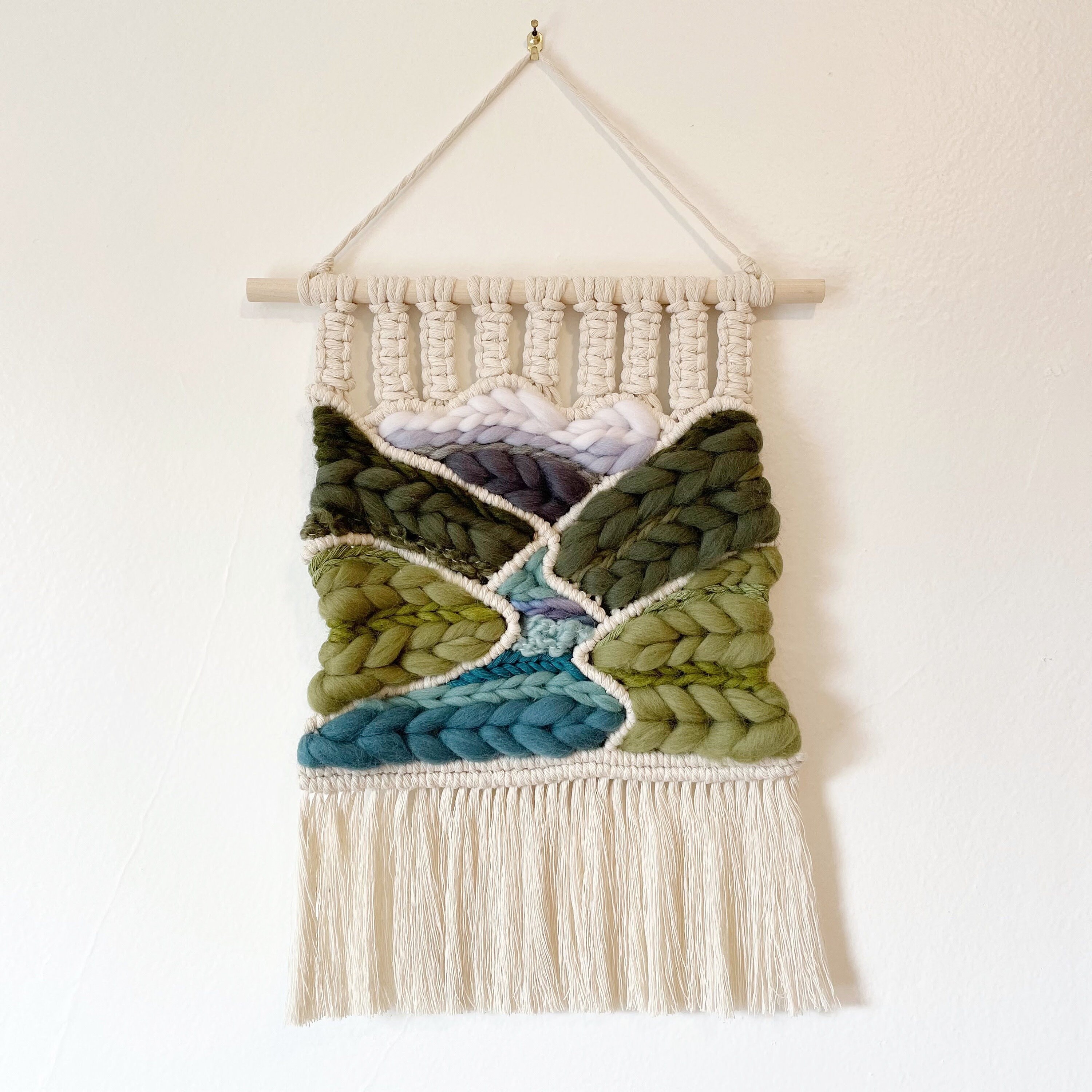 Mini Thunder Creek Macraweave Wall Hanging - Etsy