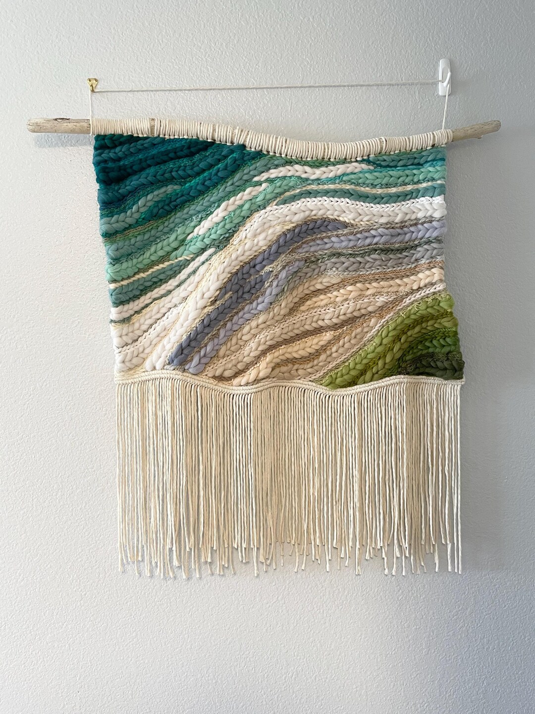 Elwha River Sediment Macraweave Wall Hanging - Etsy