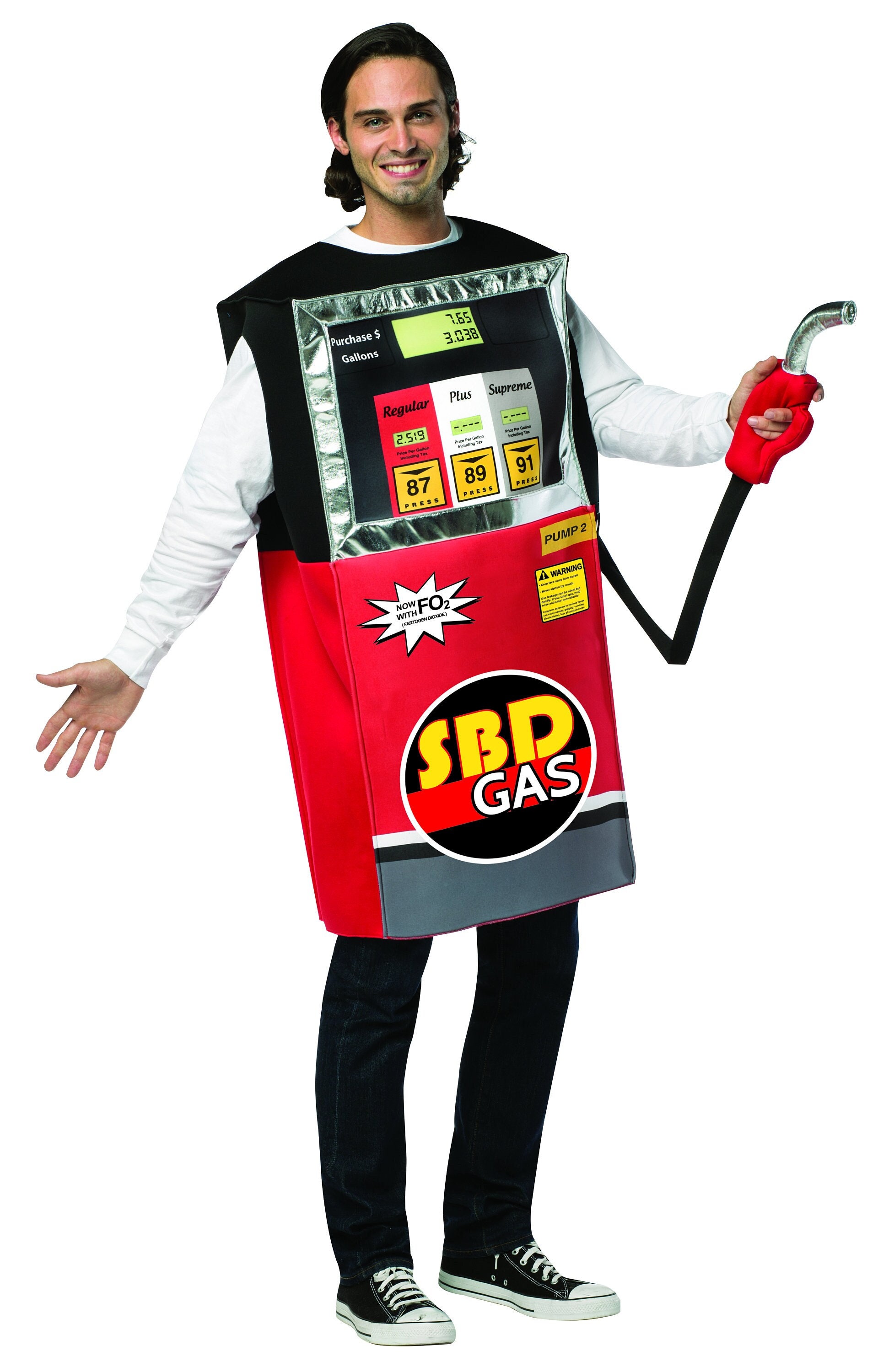 Fuel Pump Costume Working Gas Pump Halloween Costume