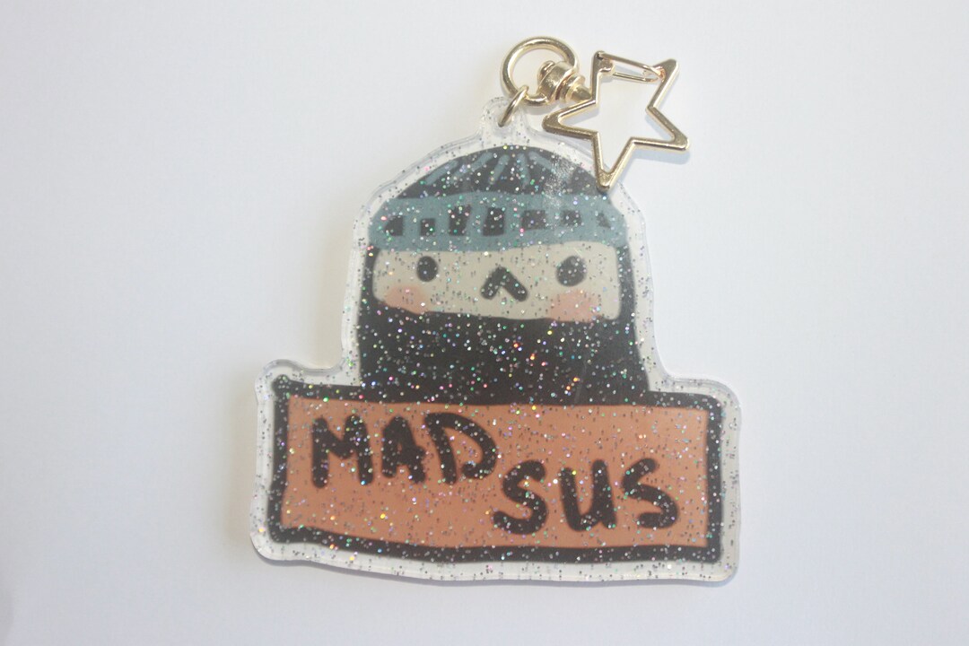 Mad Sus Acrylic Keychain/mad Suspect Acylic Keychain/cfeminism Keychain ...