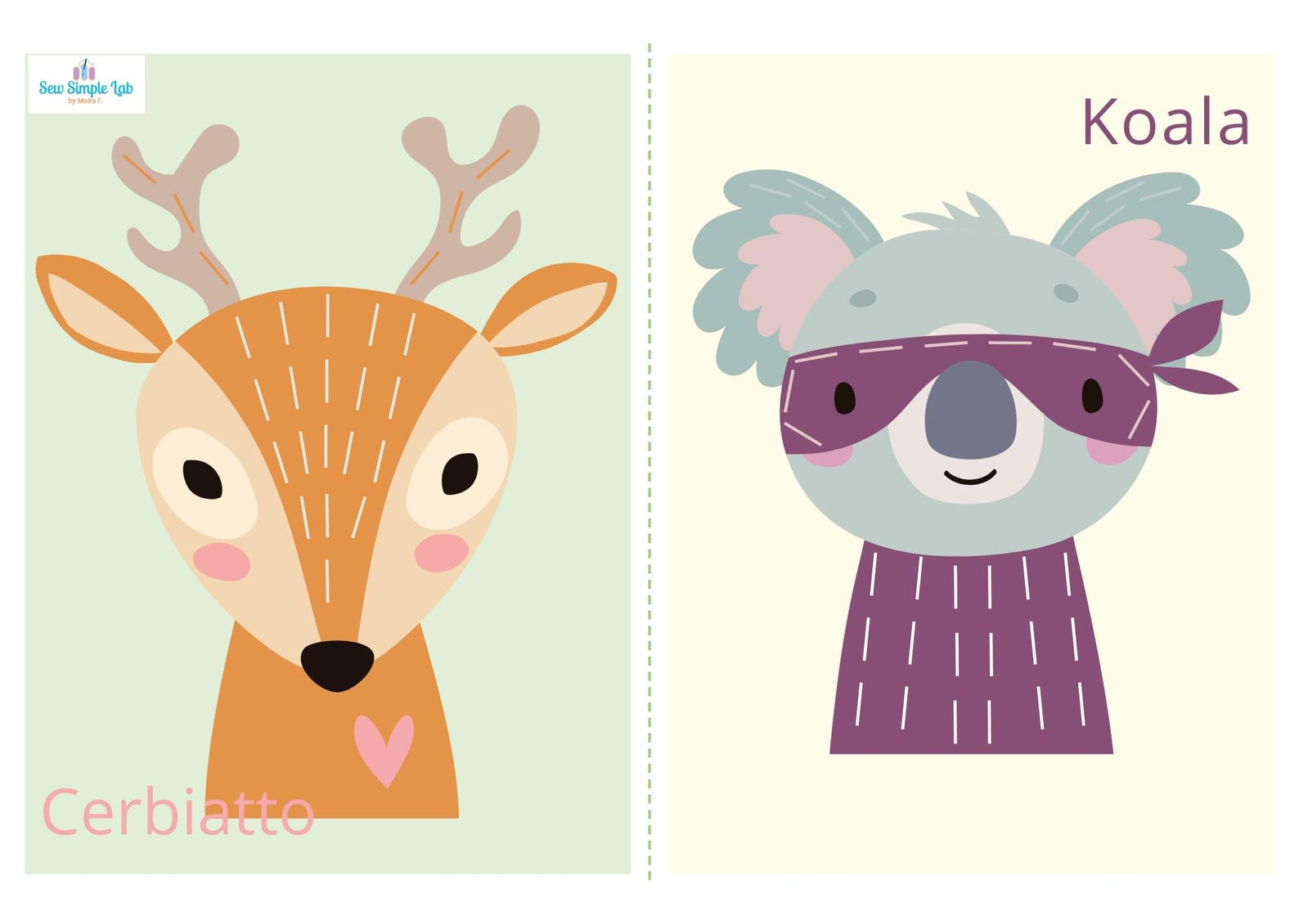 Sewing Cards, Kids Sewing Pattern, Printable Sewing, Easy Sewing Craft ...