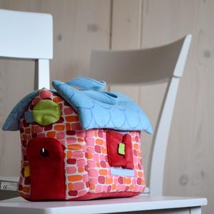 PDF Sewing Pattern House-shaped Bag – Tutorial With Step-by-step Instructions – Fabric ...