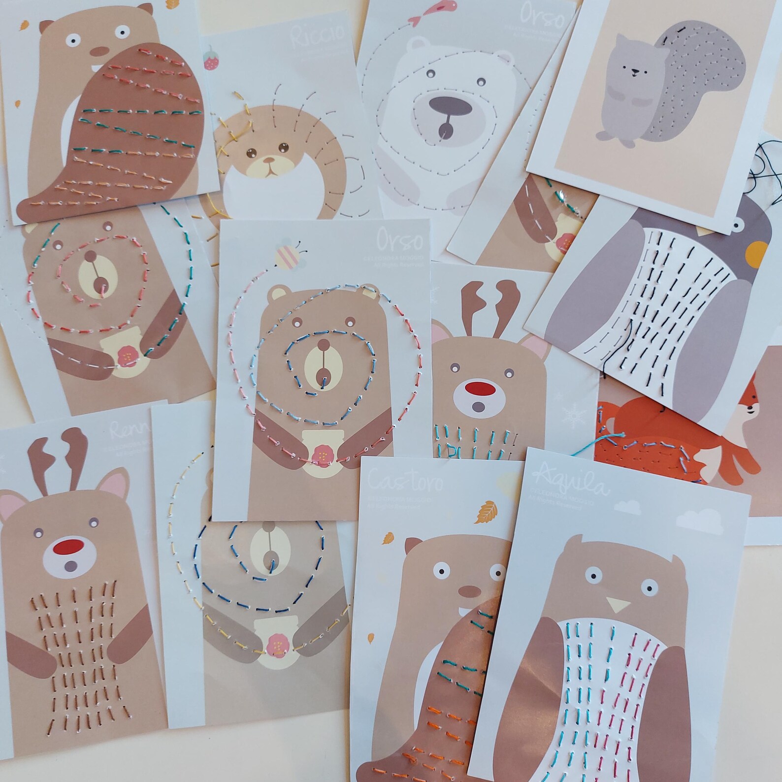 Kids Sewing Pattern, Sewing Cards, Printable Sewing, Learn to Sew Kids ...