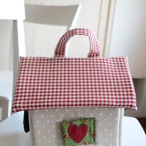 PDF Sewing Pattern House-shaped Bag – Tutorial With Step-by-step Instructions – Fabric ...
