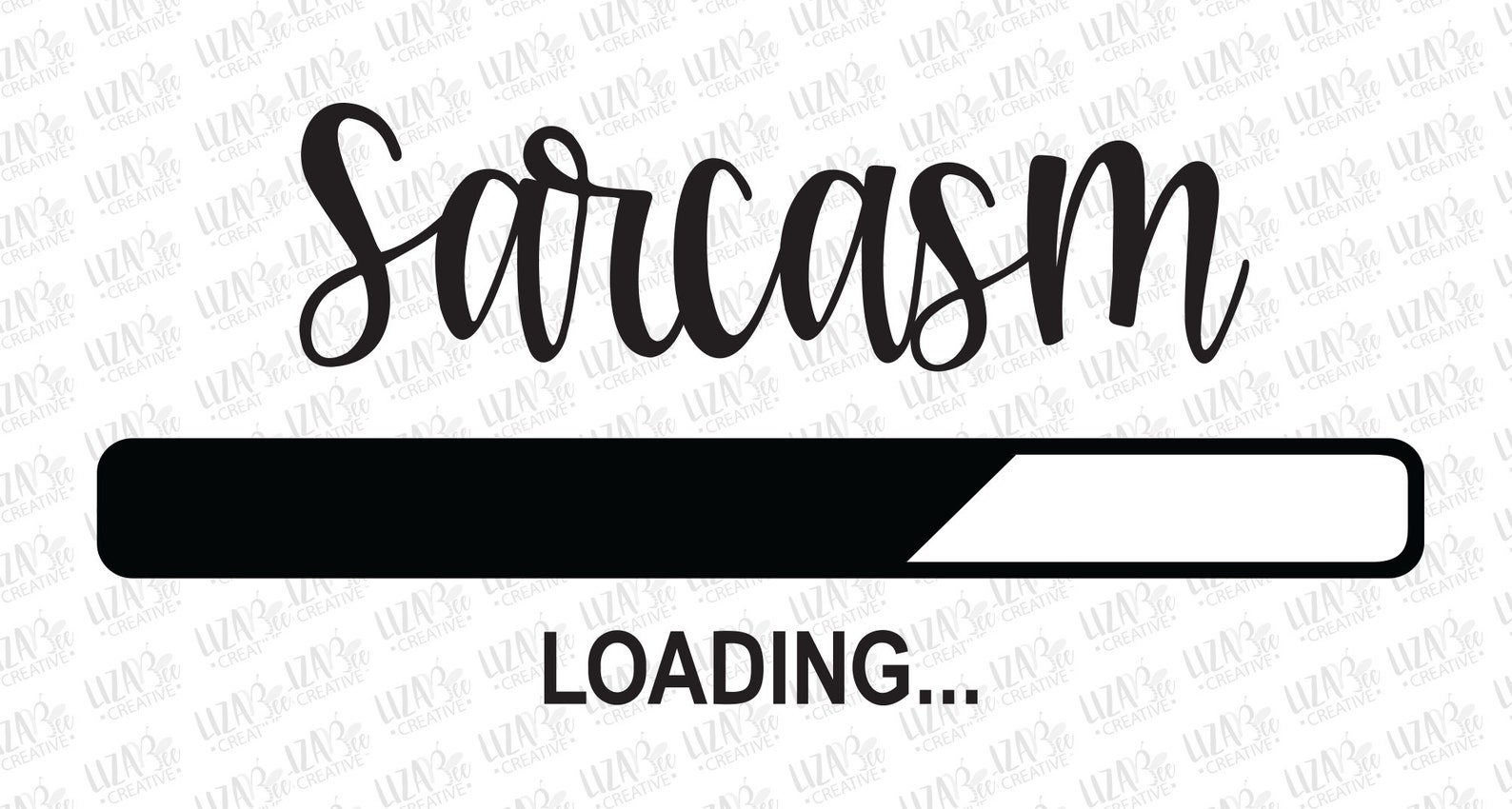 Sarcasm Loading Svg Dxf Eps and Png Sarcasm Wine Glass Svg - Etsy