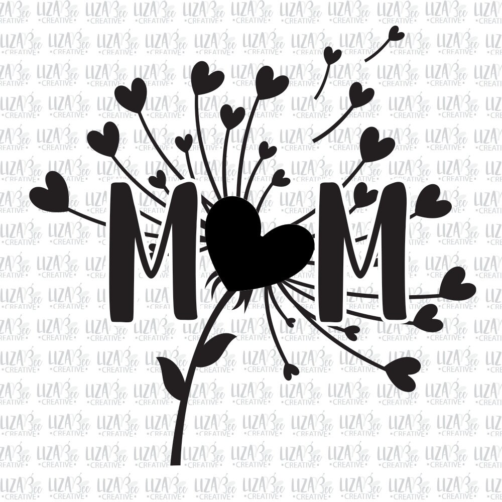 Mom Svg, Dxf, Eps and Png, Mother's Day Svg, Mom T-shirt Svg, Mom Mug ...