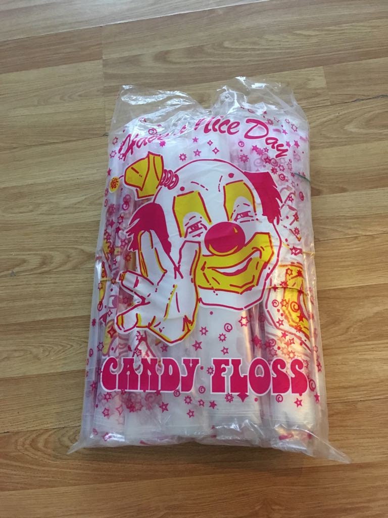 25 x Clown Candy Floss Bags 11x18 | Etsy