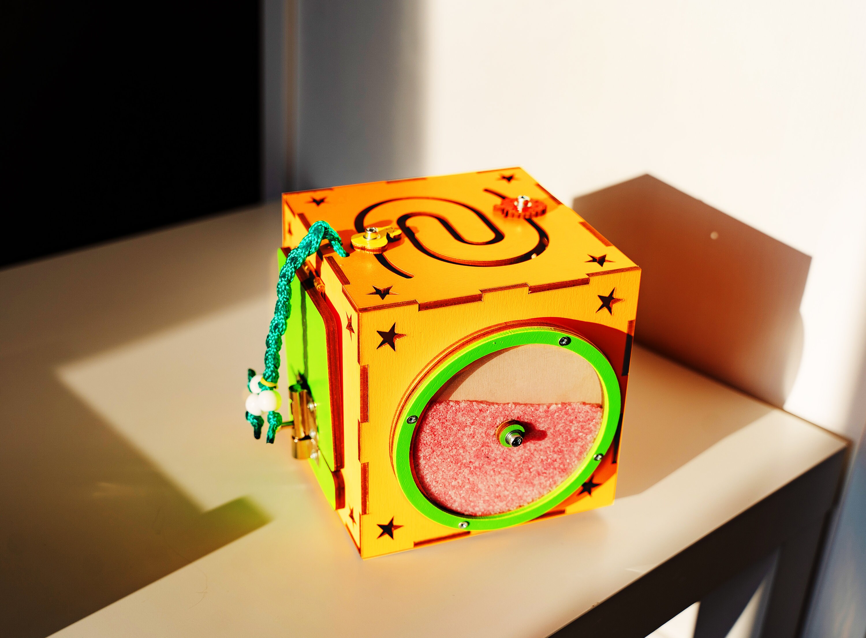 Busy Box Busy Board Activity toy Sensory cube for toddlers | Etsy