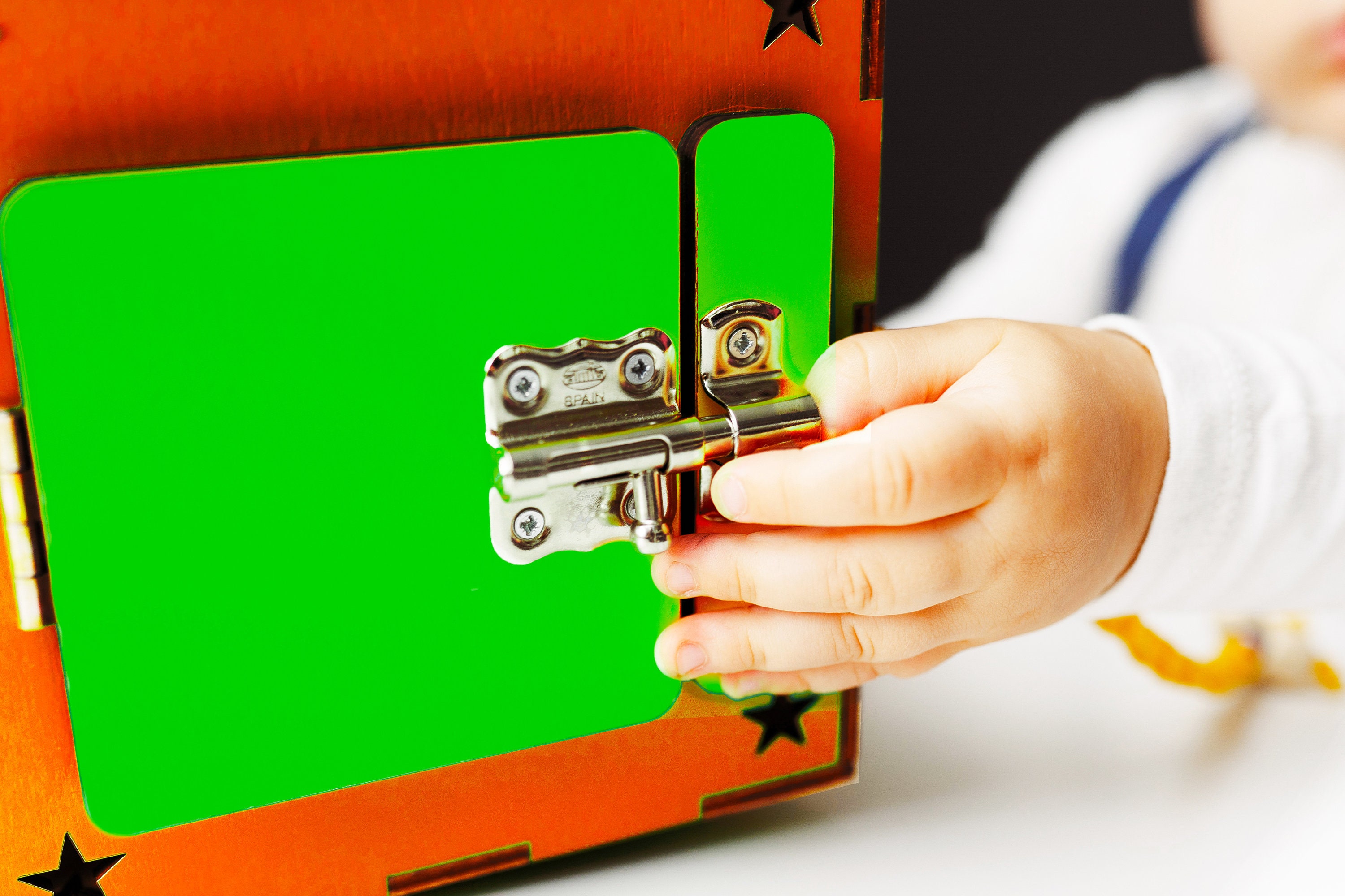 Busy Board Baby, Busy Box, Educational Sensory Toy Bright Water-base ...