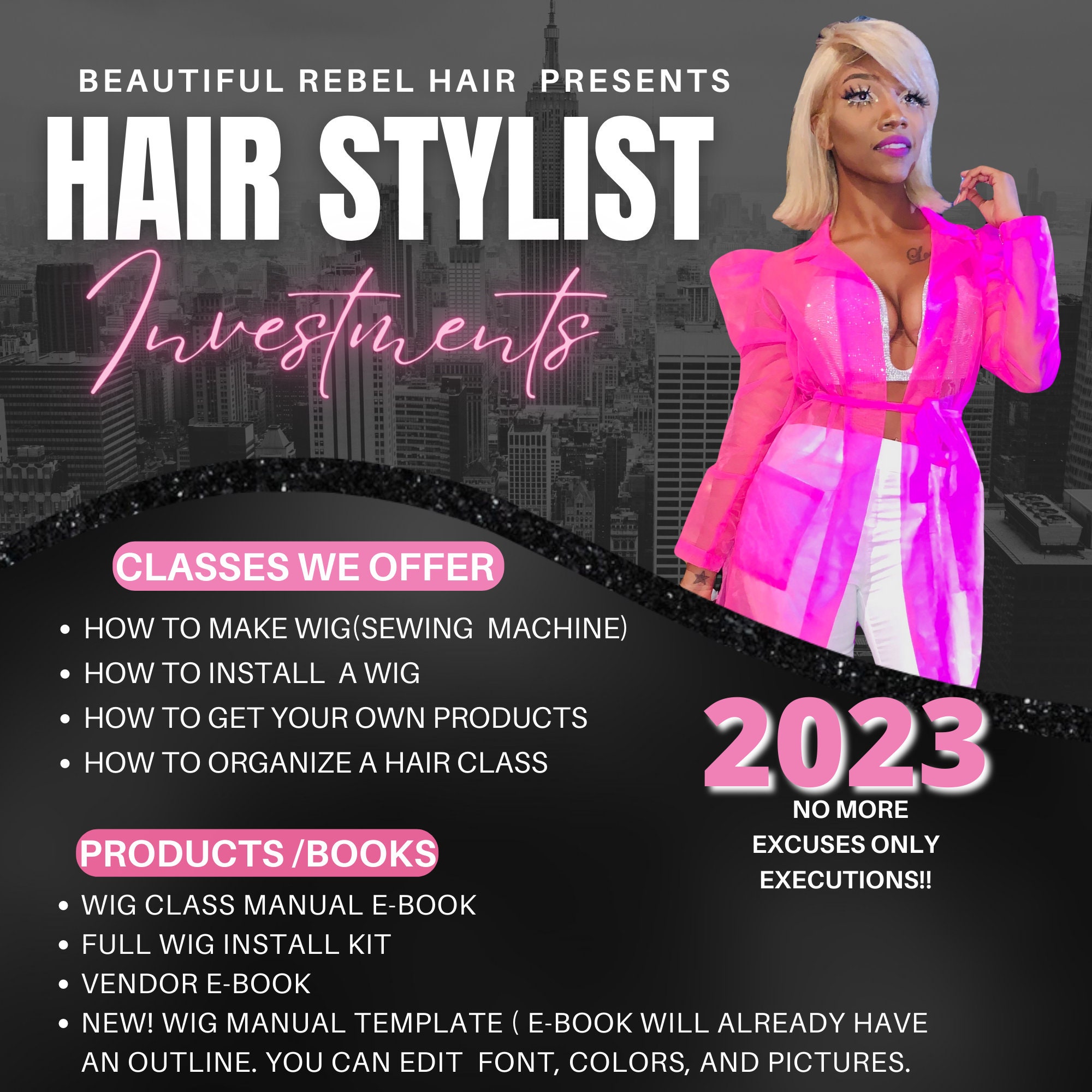 Wig Manual Outline 22pages - Etsy