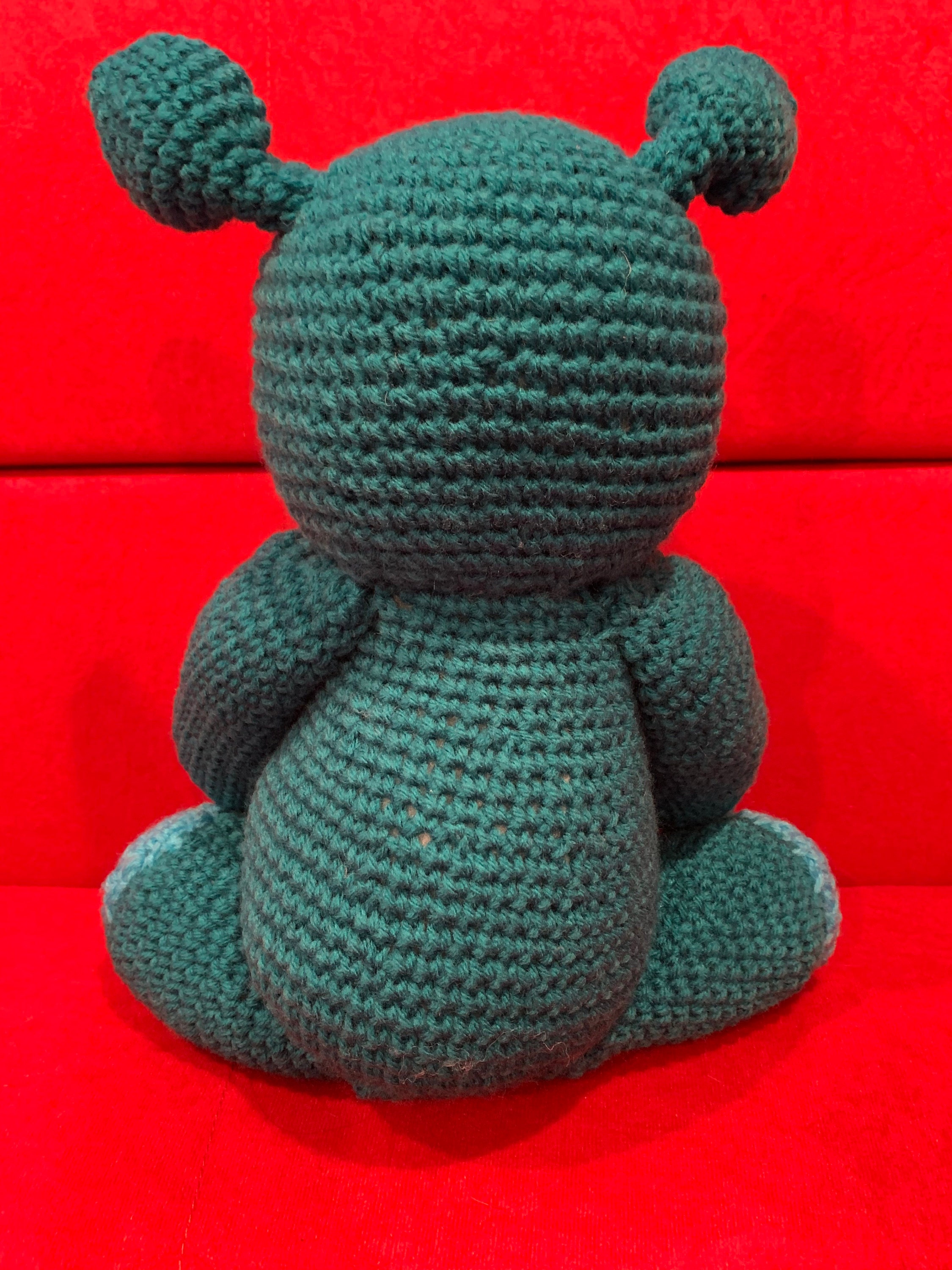 Large Blue Hippo Stuffed Animal Crochet | Etsy