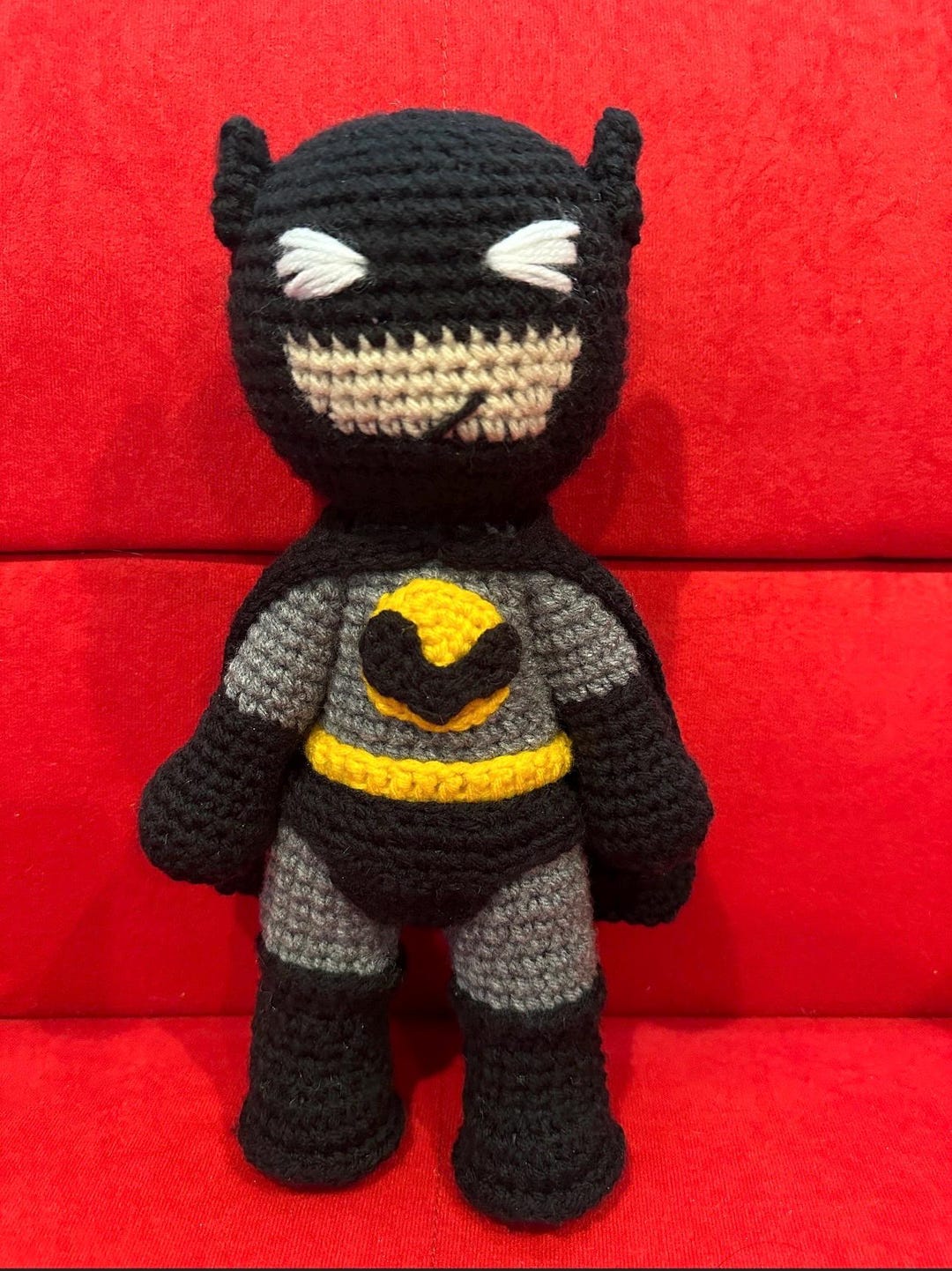 Crochet Bat Hero Toy - Etsy