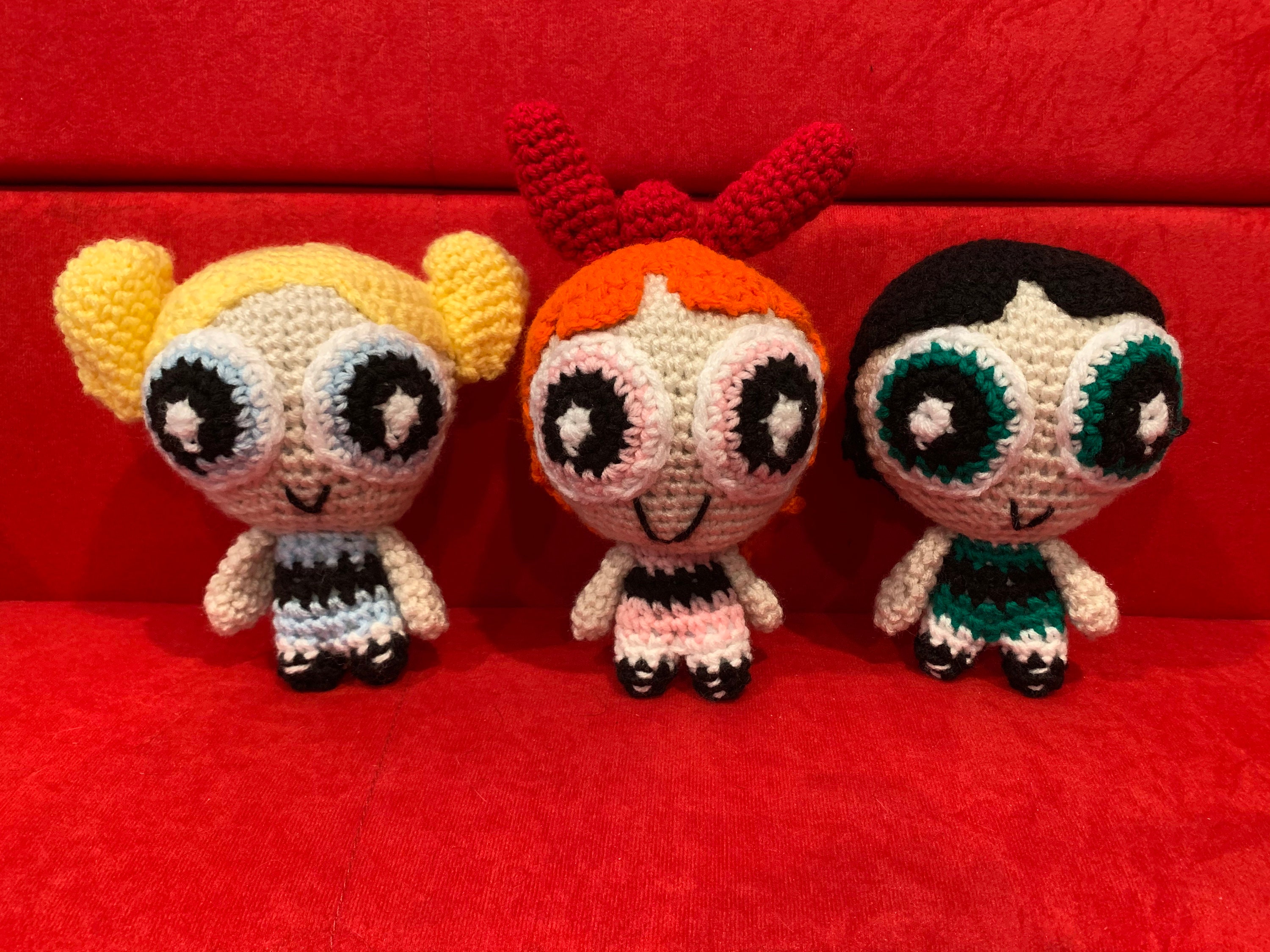Powerpuff Girls Crochet Dolls | Etsy