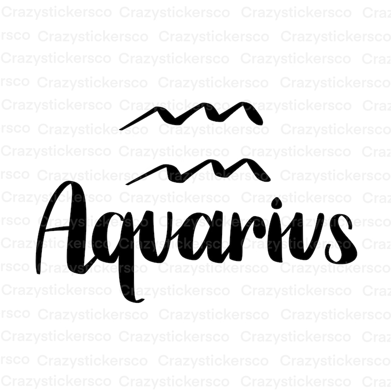Aquarius Zodiac SVG , Aquarius Zodiac PNG , Aquariusclipart , Aquarius ...