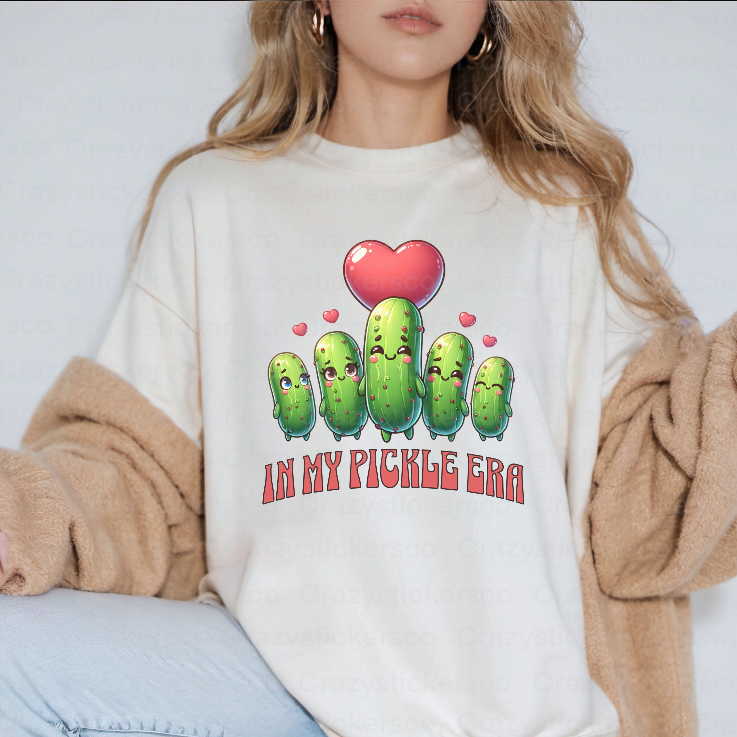 Funny Pickle PNG , in My Pickle Era Commercial Sublimation - Etsy