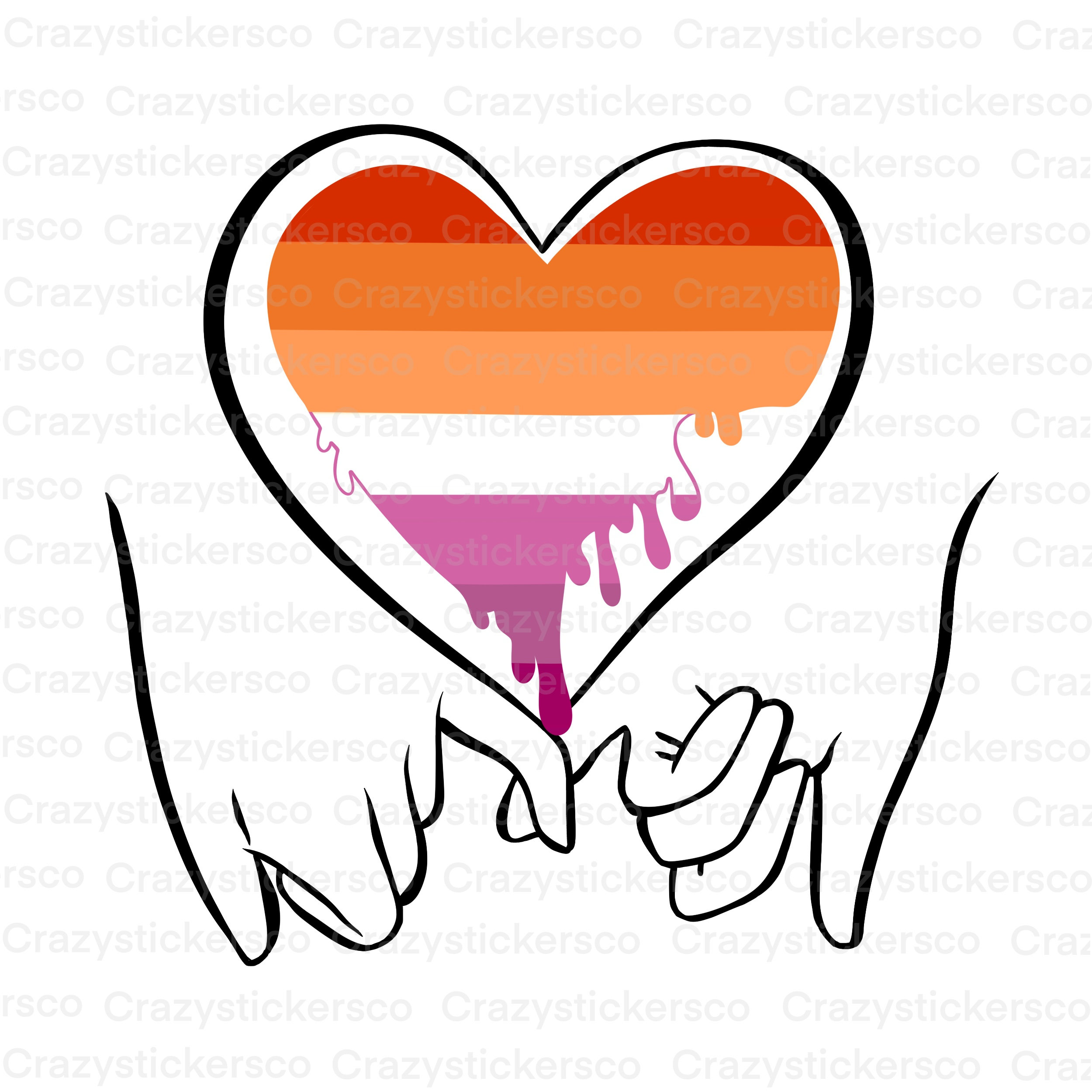 LGBTQ Lesbian Pride Flag Svg , LGBTQ PNG , Lesbian Pride Flag Cut File ...