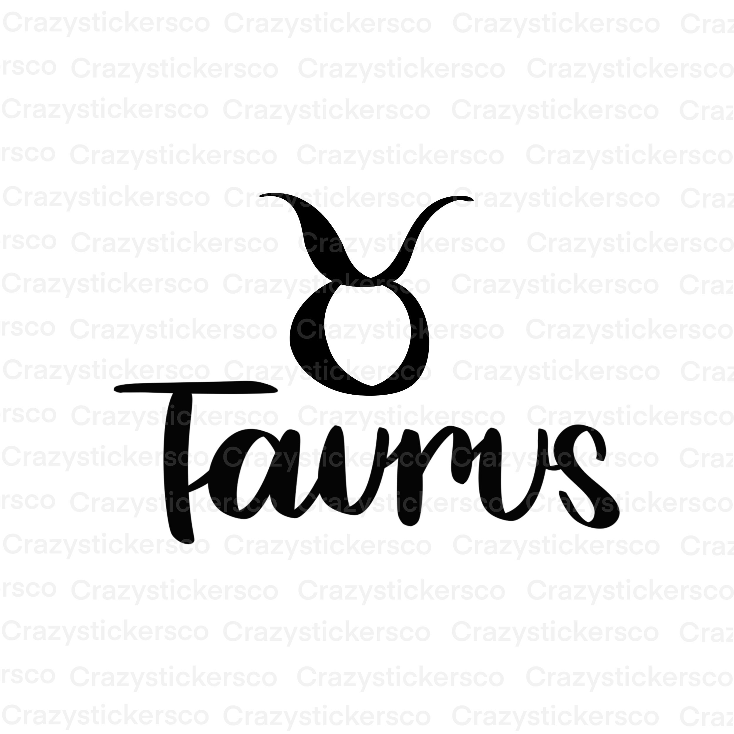 Taurus Zodiac Sign SVG , Taurus Zodiac PNG , Taurus Zodiac Sign Clipart ...