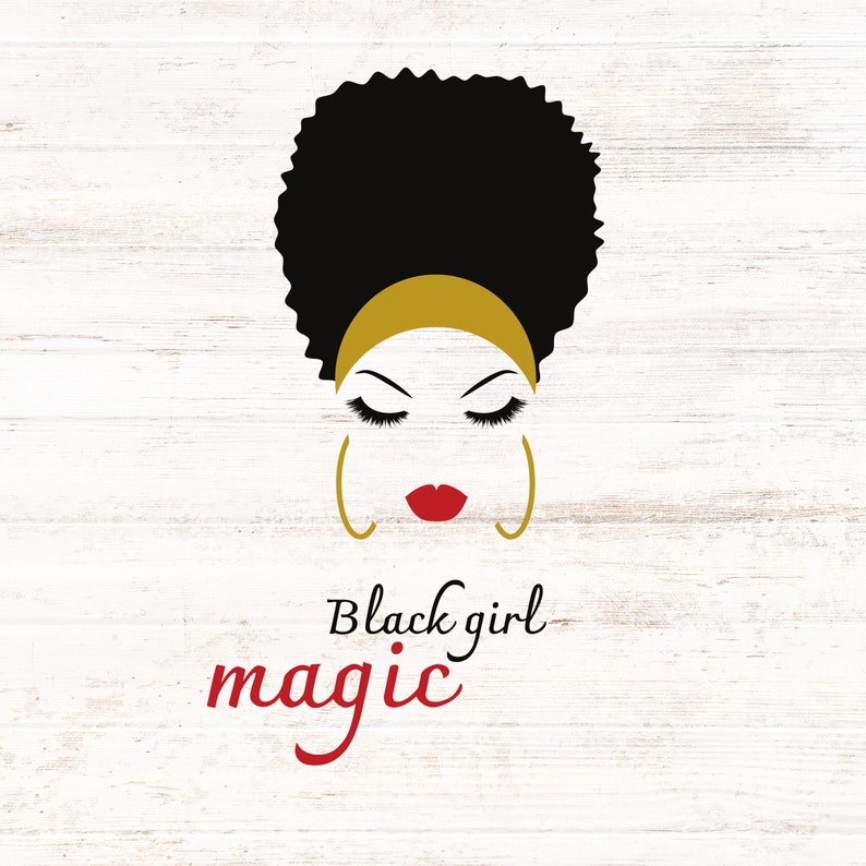 Afro Lady Svg Black Girl Magic Svg African Diva Svg Black Etsy Israel