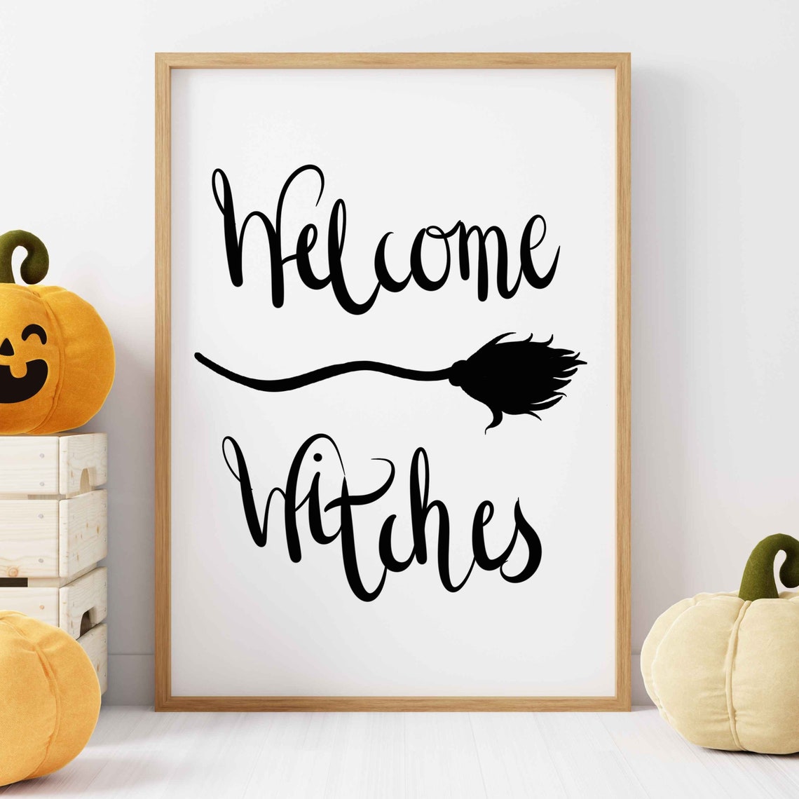 Welcome Witches SVG PNG: Halloween Graphic Image (digital File) - Etsy