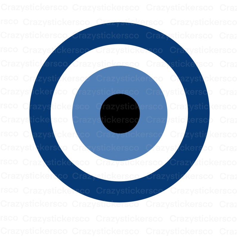 Evil Eye SVG , Evil Eye Png , Greek Evil Eye Sublimation Design Graphic ...