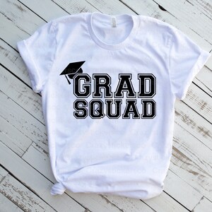 Grad Squad SVG ,grad Squad PNG , Graduation PNG Digital Downdoad ...