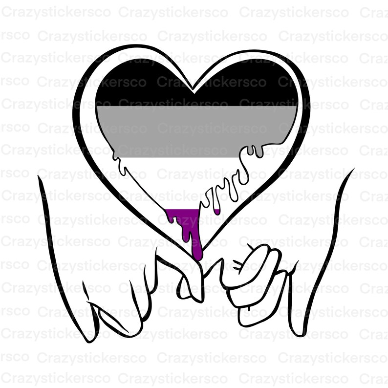 LGBTQ Svg , LGBTQ Asexual Pride Flag Svg , LGBTQ Png , Asexual Pride ...