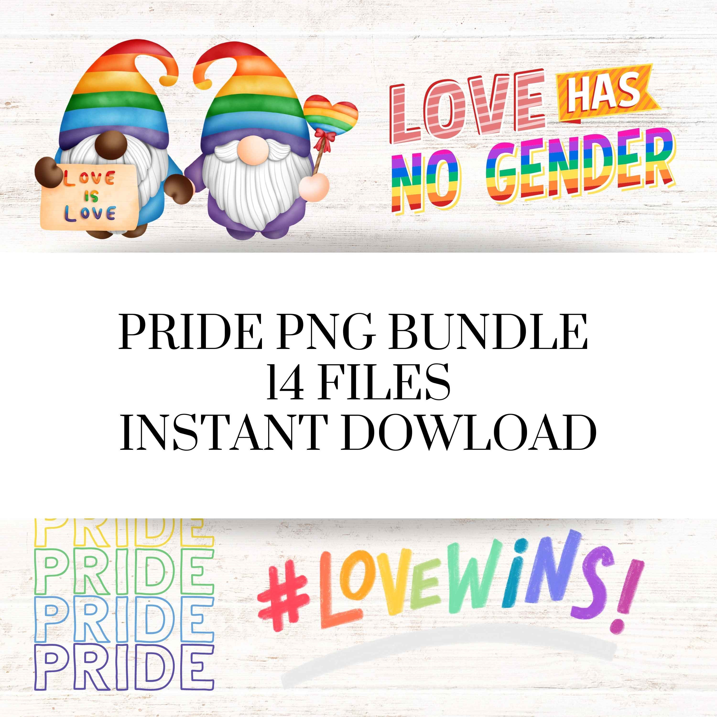 14 Bundle Pride PNG Graphic Image LGBTQ Pride PNG Pride - Etsy