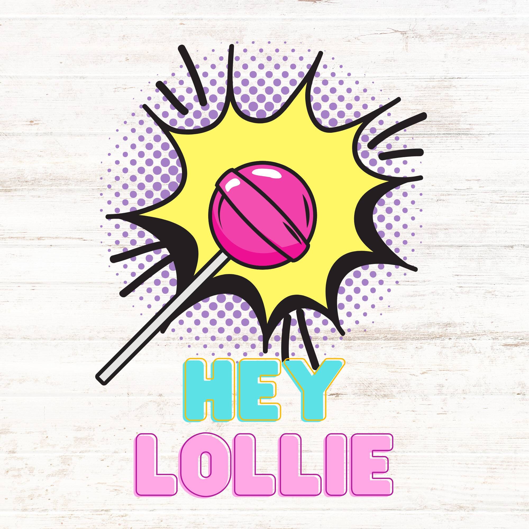 Pop Art Lollipop Image File PNG Clipart , Pop Art Sublimation Design ...