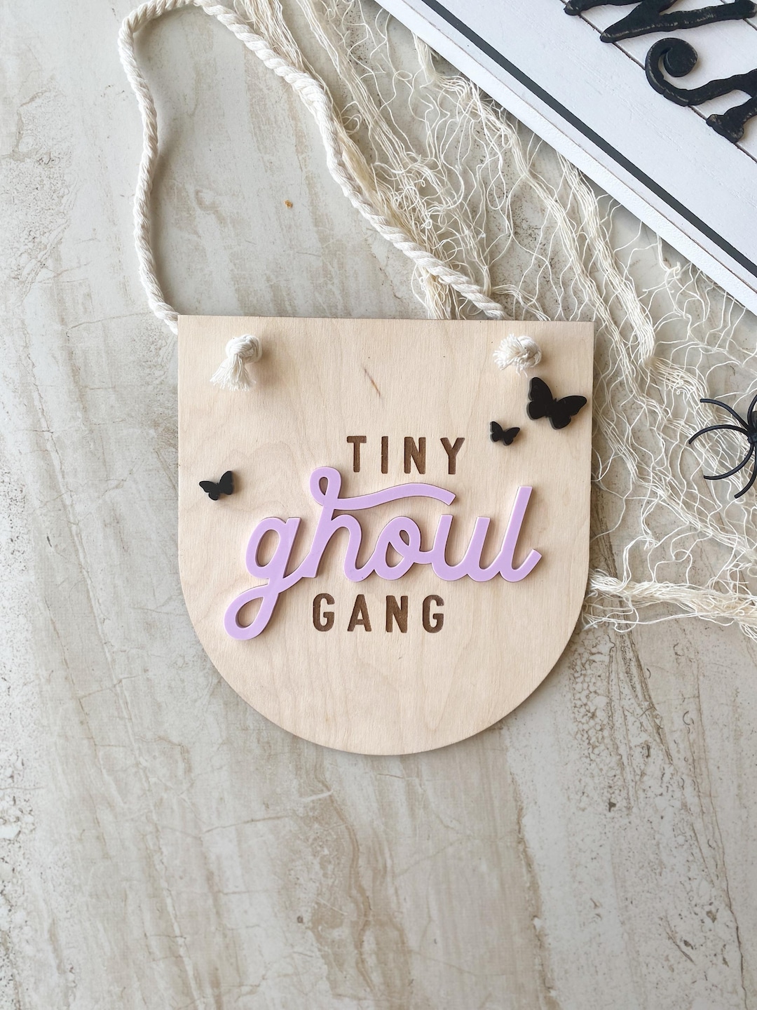Ghoul Gang Sign - Halloween Sign - Halloween Home Decor - Halloween ...
