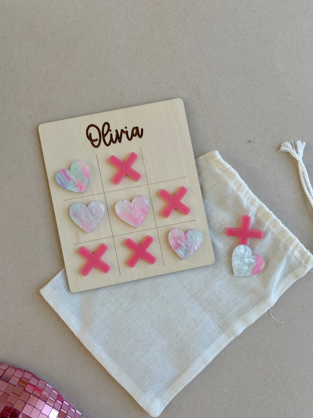 Tic Tac Toe Board Valentines Tic Tac Toe Board Valentines Kids Gifts - Etsy