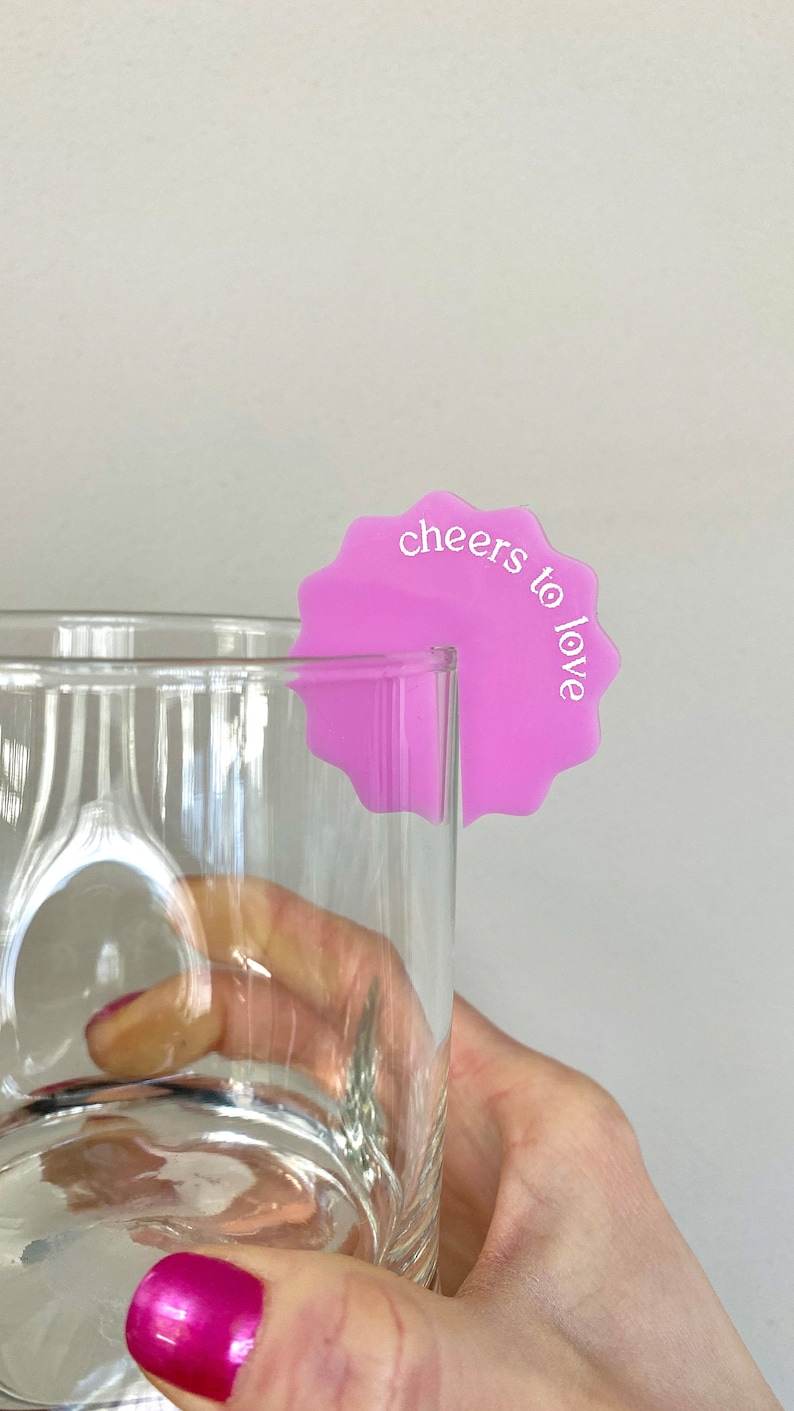 Wavy Drink Tag - Bachelorette Drink Tags - Wedding Place Cards ...