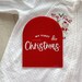 Baby's First Christmas Sign: Engraved Acrylic Photo Prop - Etsy
