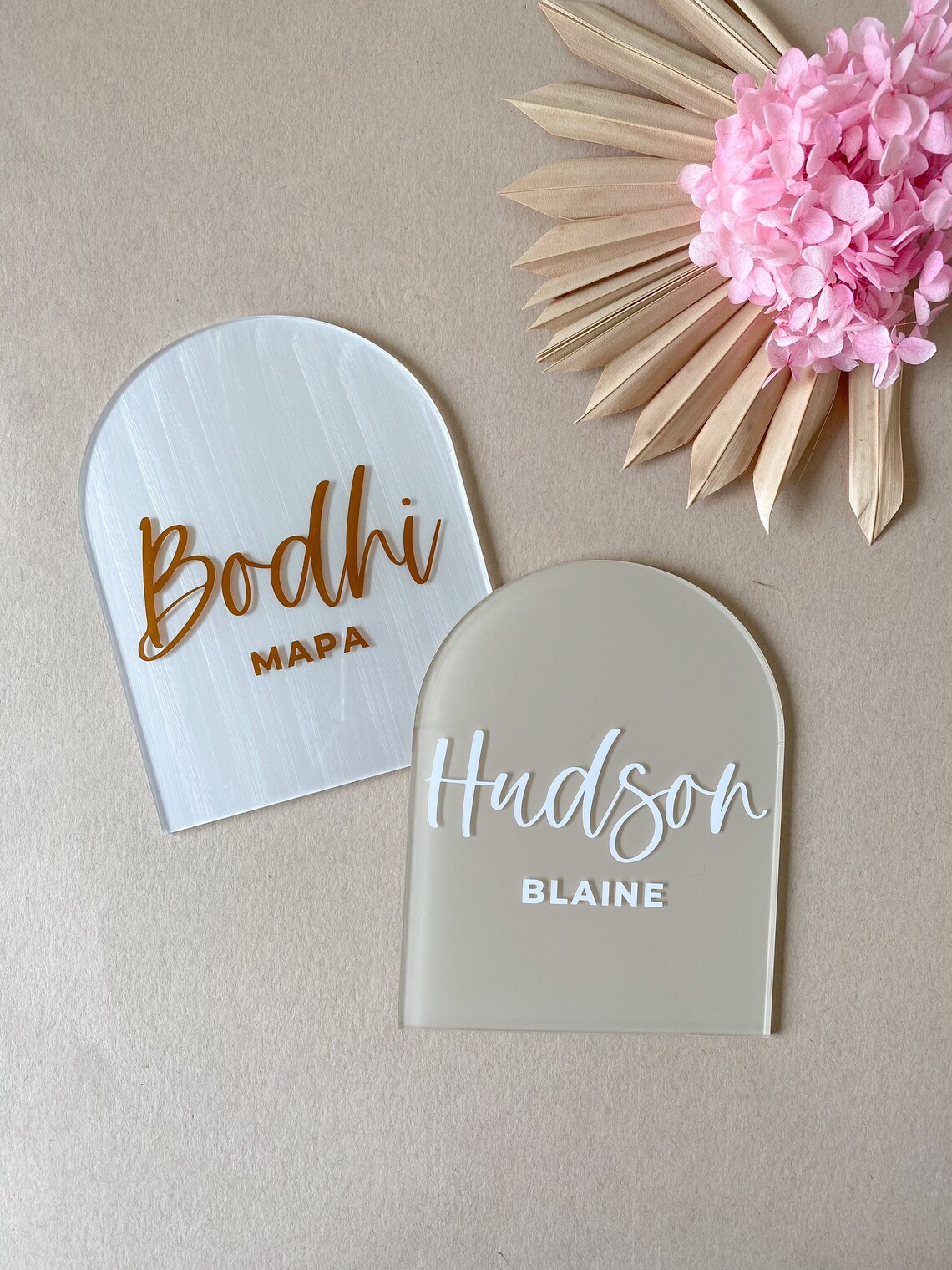 Birth Announcement Sign Arch Name Sign Baby Announcement | Etsy