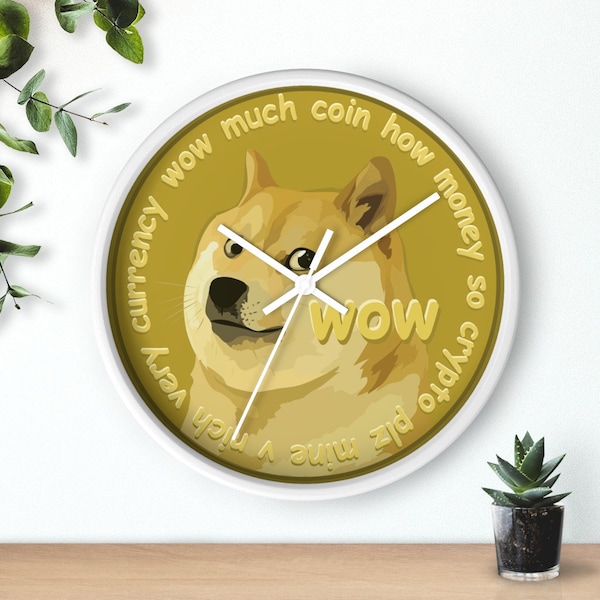 Doge Clock - Etsy