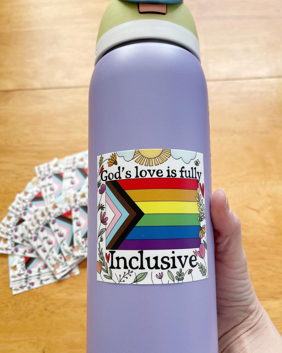 Fully Inclusive - 3” Vinyl Sticker - Etsy