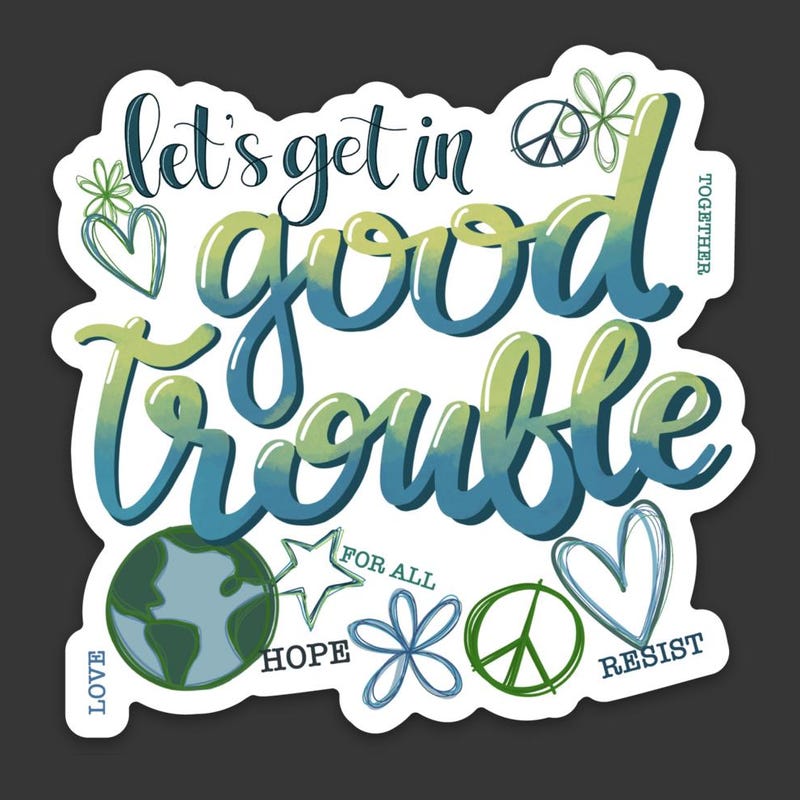 Good Trouble - Etsy