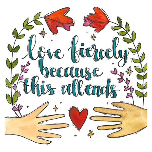 Love Fiercely - Etsy