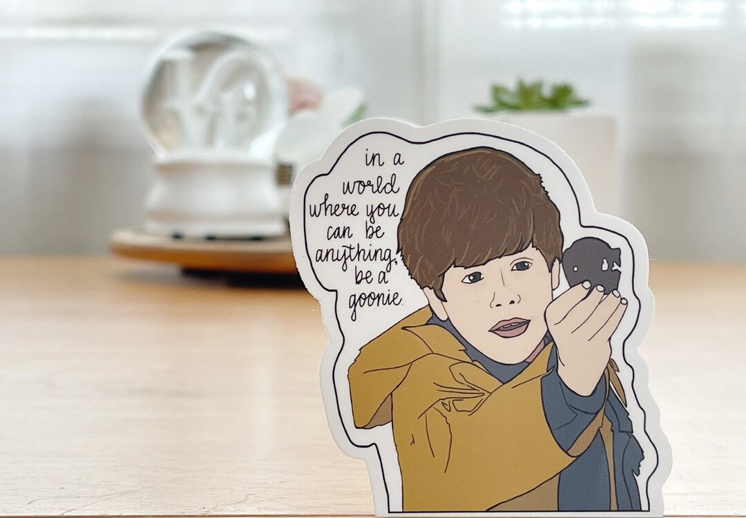 Be A Goonie - Mikey - Vinyl Sticker Appx. 3” - Etsy
