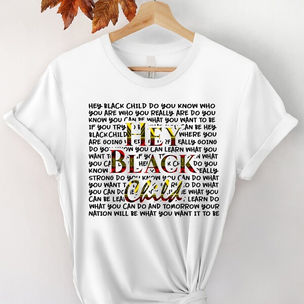 Hey Black Child Poem - Etsy