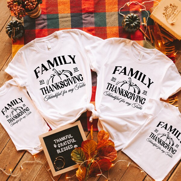 Family Thanksgiving Shirts - Etsy