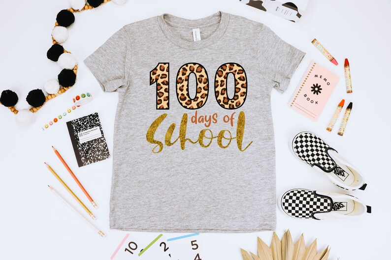 100 Days of School Shirt 100 Days of School 100 Days Gift | Etsy