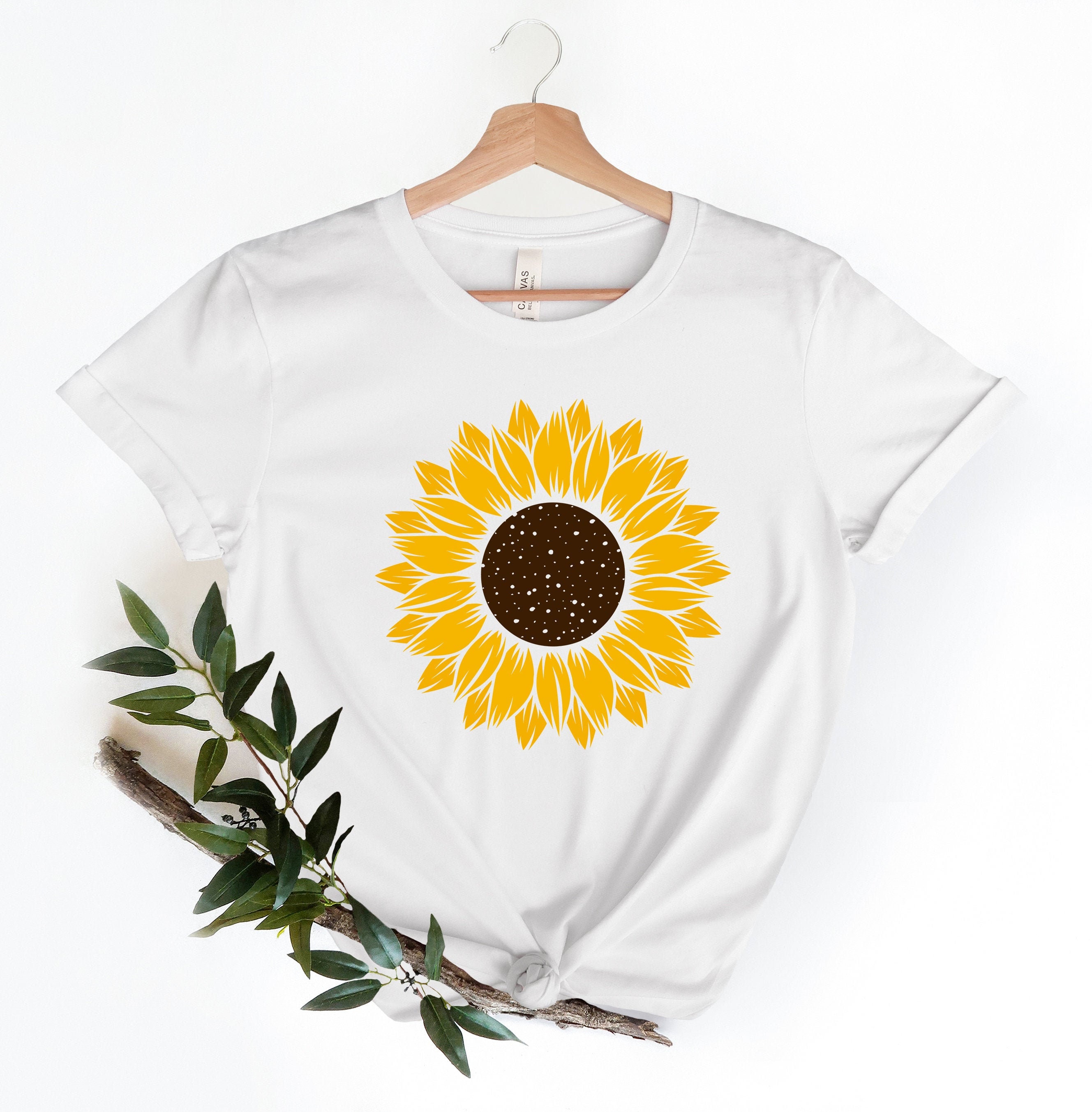 Sunflower Shirt Sunflower Tee Sunflower Tshirt Floral - Etsy