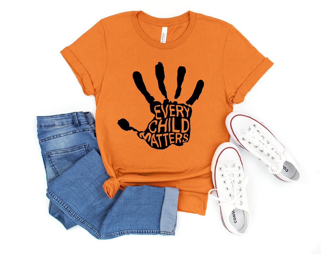 Every Child Matters Shirt Orange Day Shirt Indigenous - Etsy