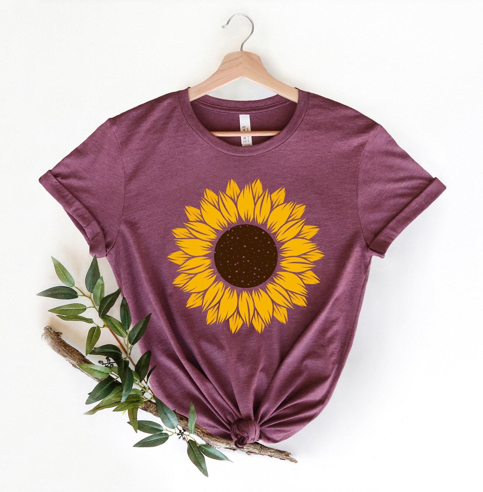 Sunflower Shirt, Sunflower Tee, Sunflower Tshirt, Floral Shirt, Floral ...