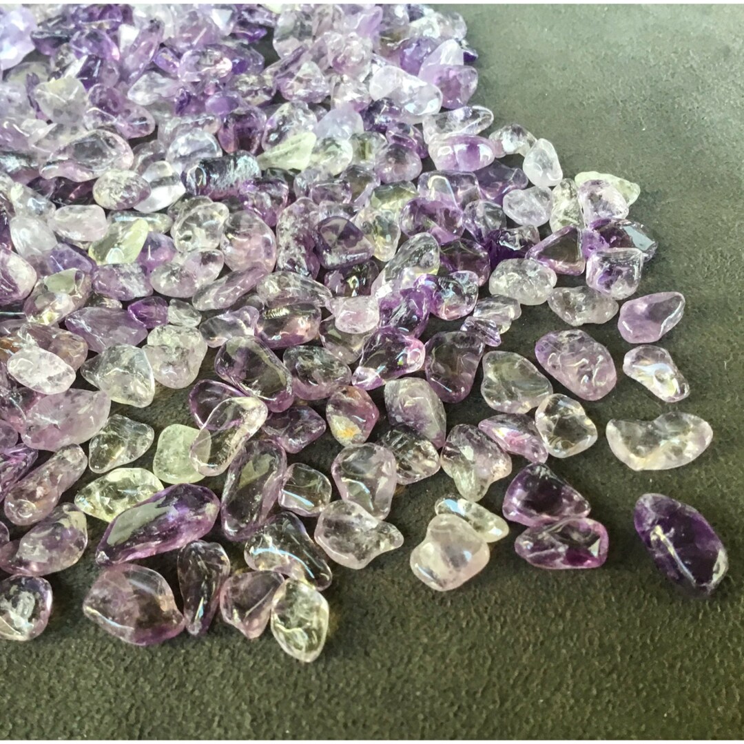 BRAZILIAN AMETHYST Chips - 5-9mm - 1, 2, 4, 8 Oz - Crystal Chips ...