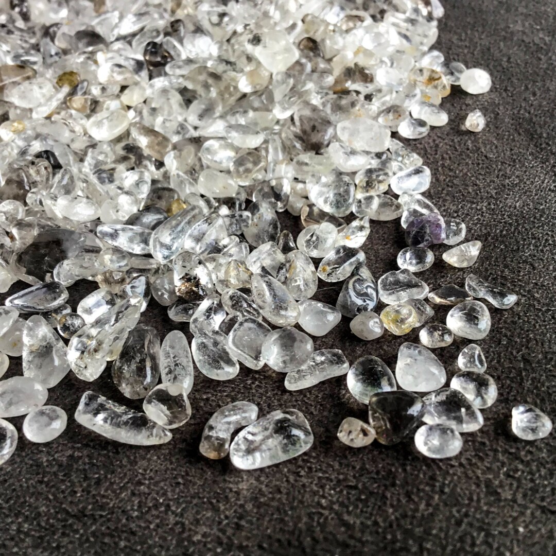 HERKIMER DIAMOND Chips - 3-9mm - 1, 2, 4, 8 Oz - Gemstone Chips ...