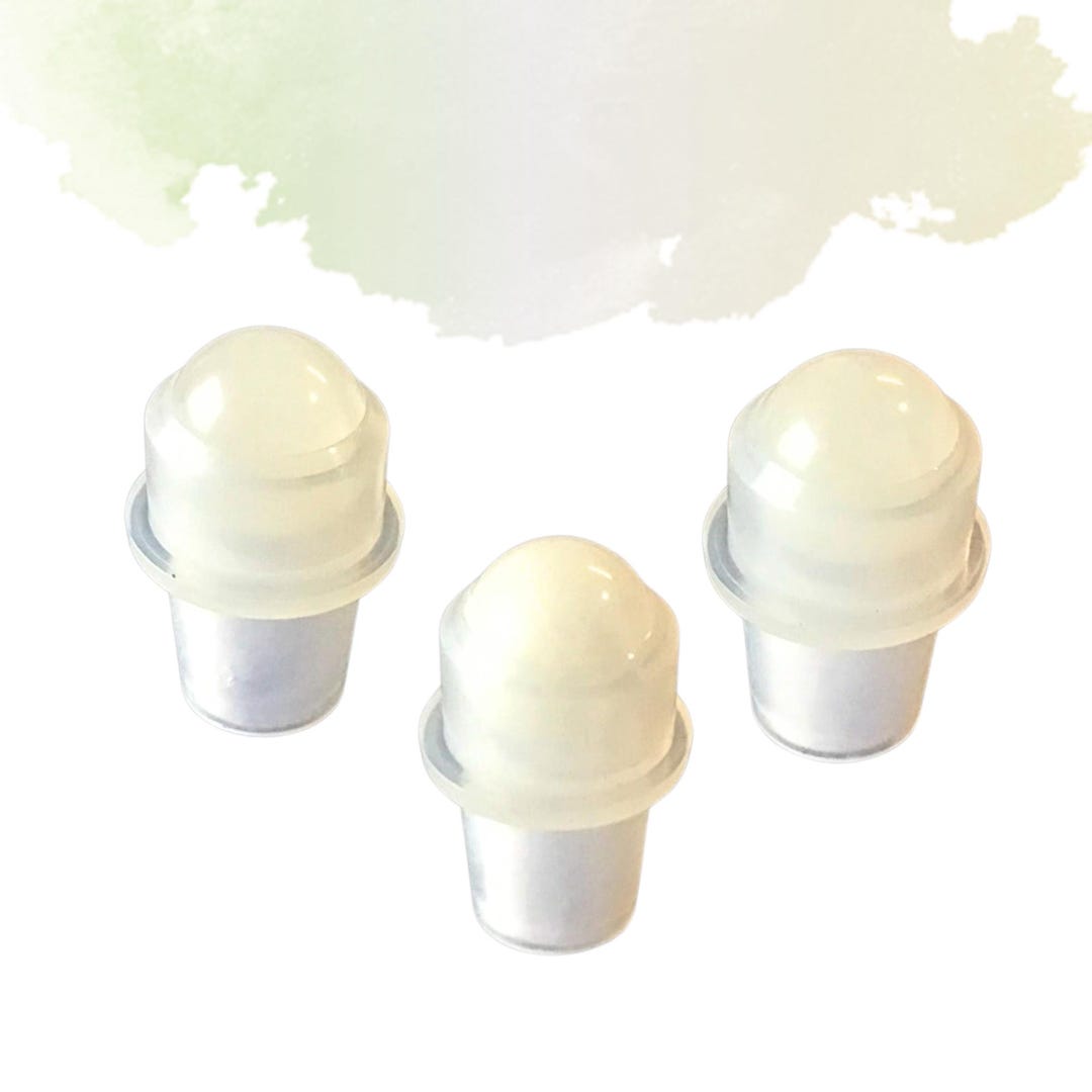 WHITE JADE Rollerballs- 1 or Sets - Gemstone Roller Ball - Crystal ...