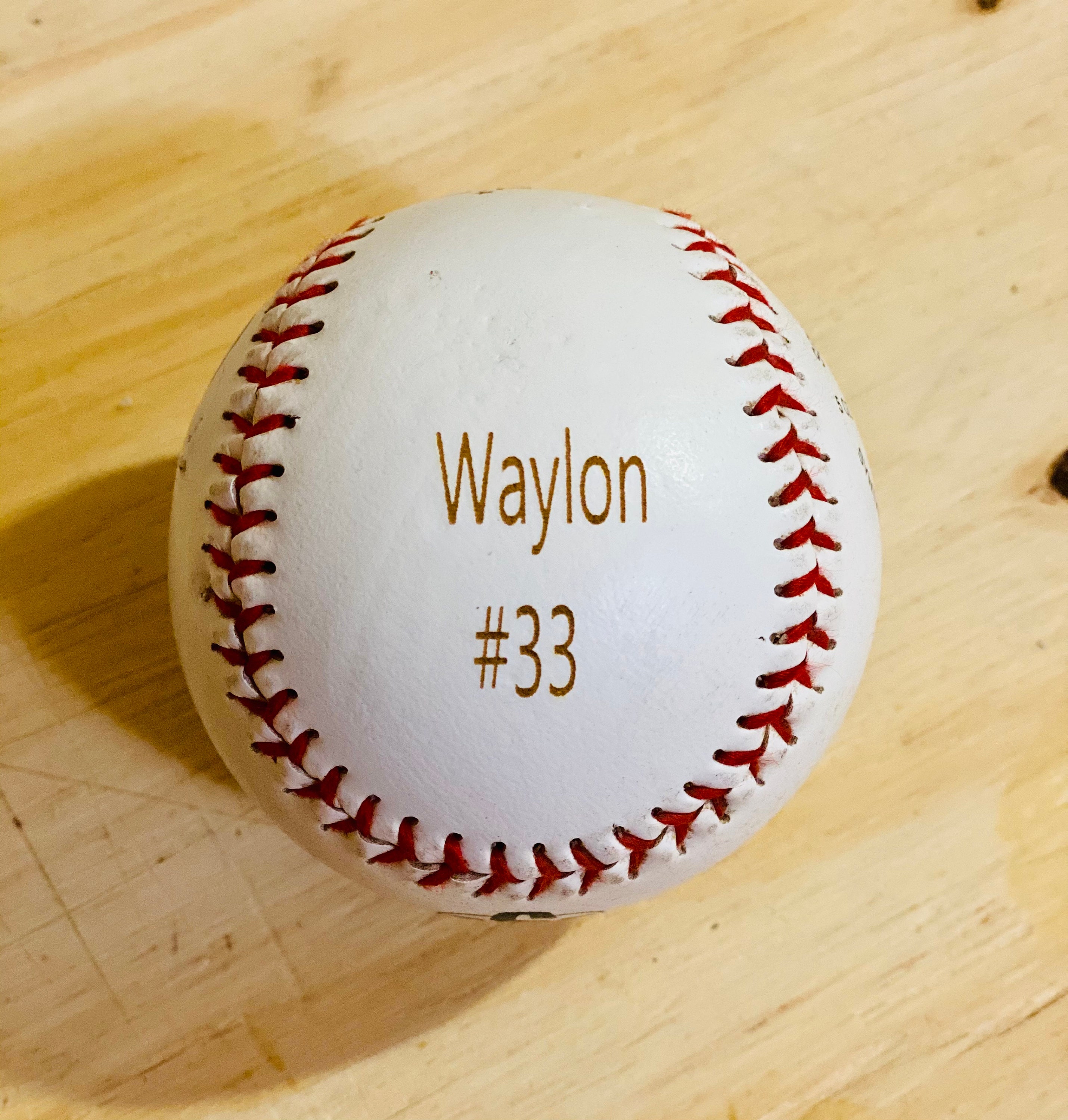 Custom Laser Engraved Baseball - Etsy