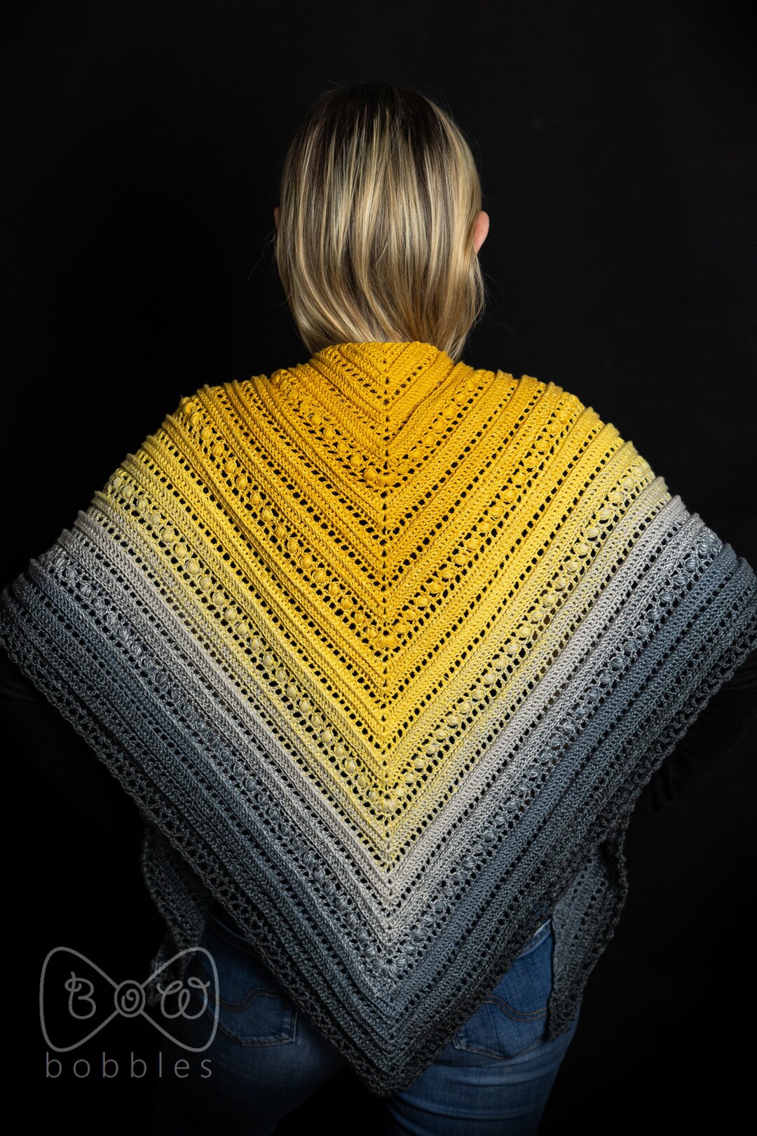 Handmade Crochet 'secret Paths' Shawl - Etsy